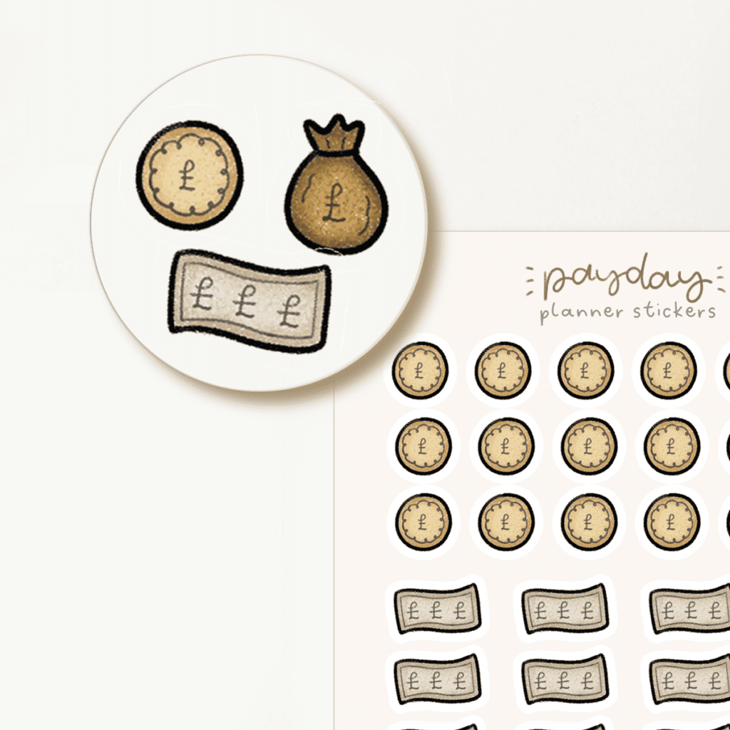 Payday Planner Sticker Sheet – Cherrelle Slaney