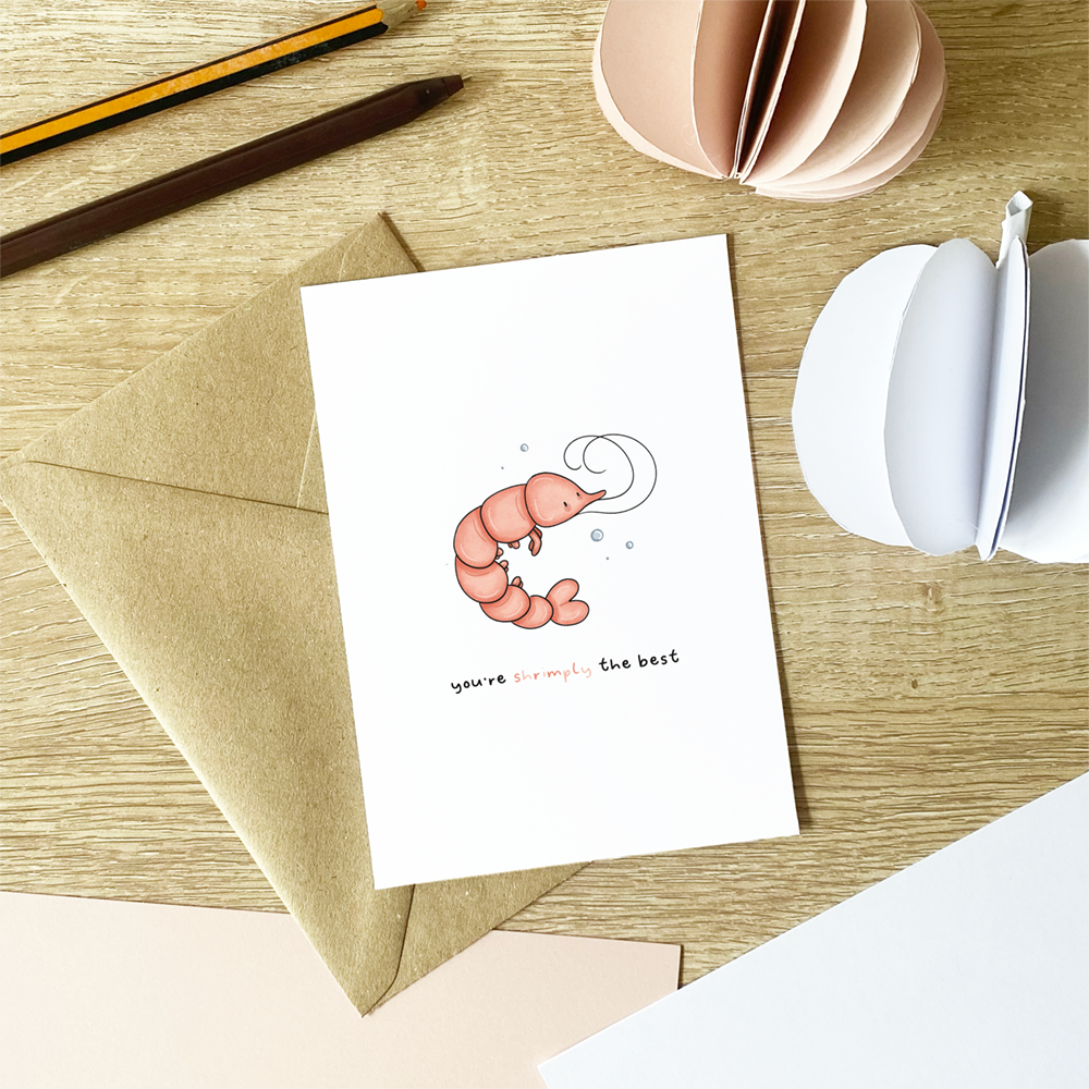 ‘Shrimply The Best’ Card – Cherrelle Slaney