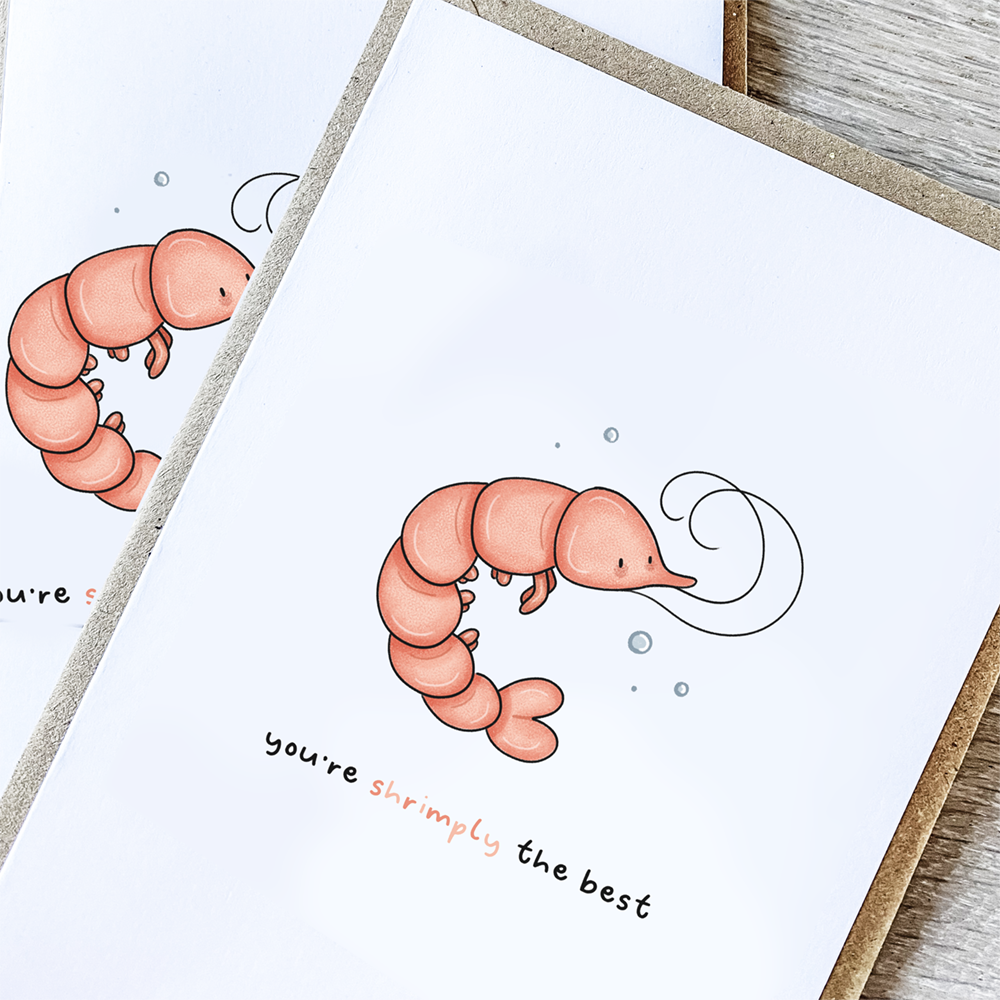 ‘Shrimply The Best’ Card – Cherrelle Slaney