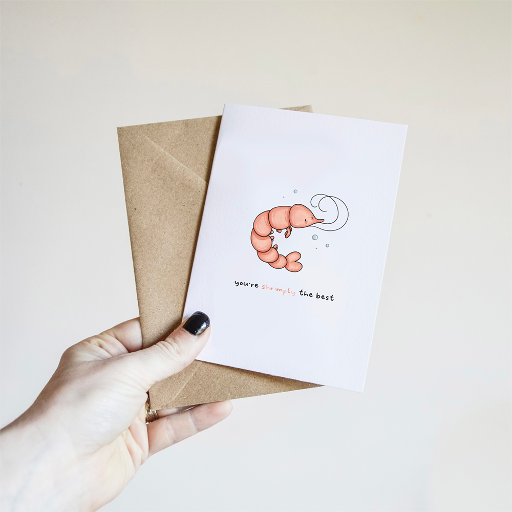 ‘Shrimply The Best’ Card – Cherrelle Slaney