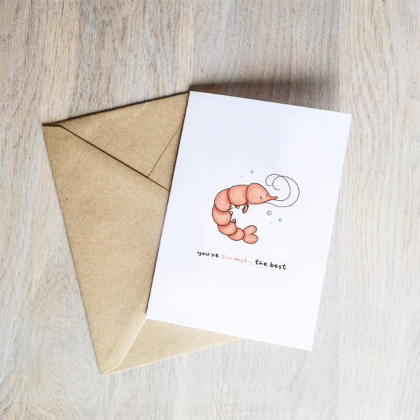 ‘Shrimply The Best’ Card – Cherrelle Slaney