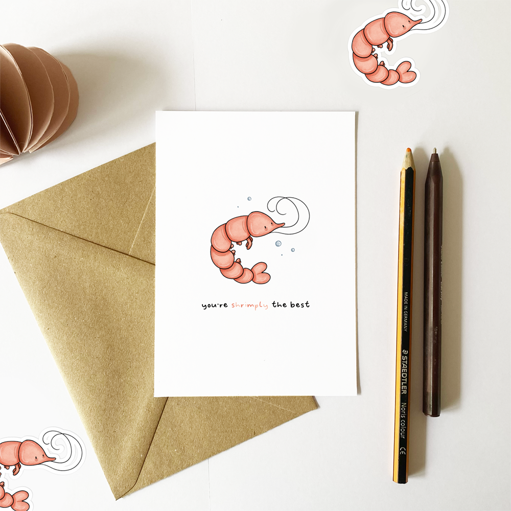 ‘Shrimply The Best’ Card – Cherrelle Slaney