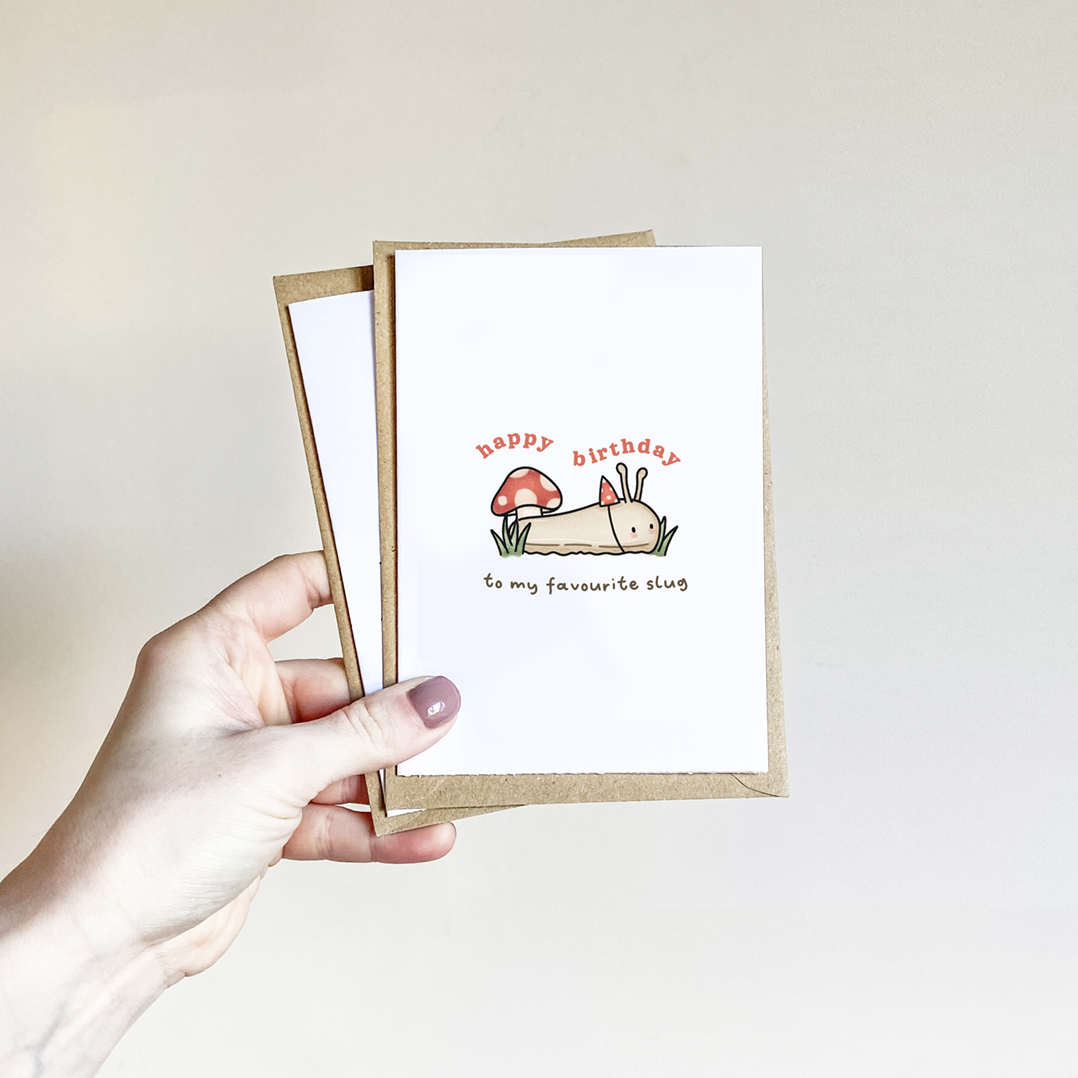 Slug Birthday Card – Cherrelle Slaney