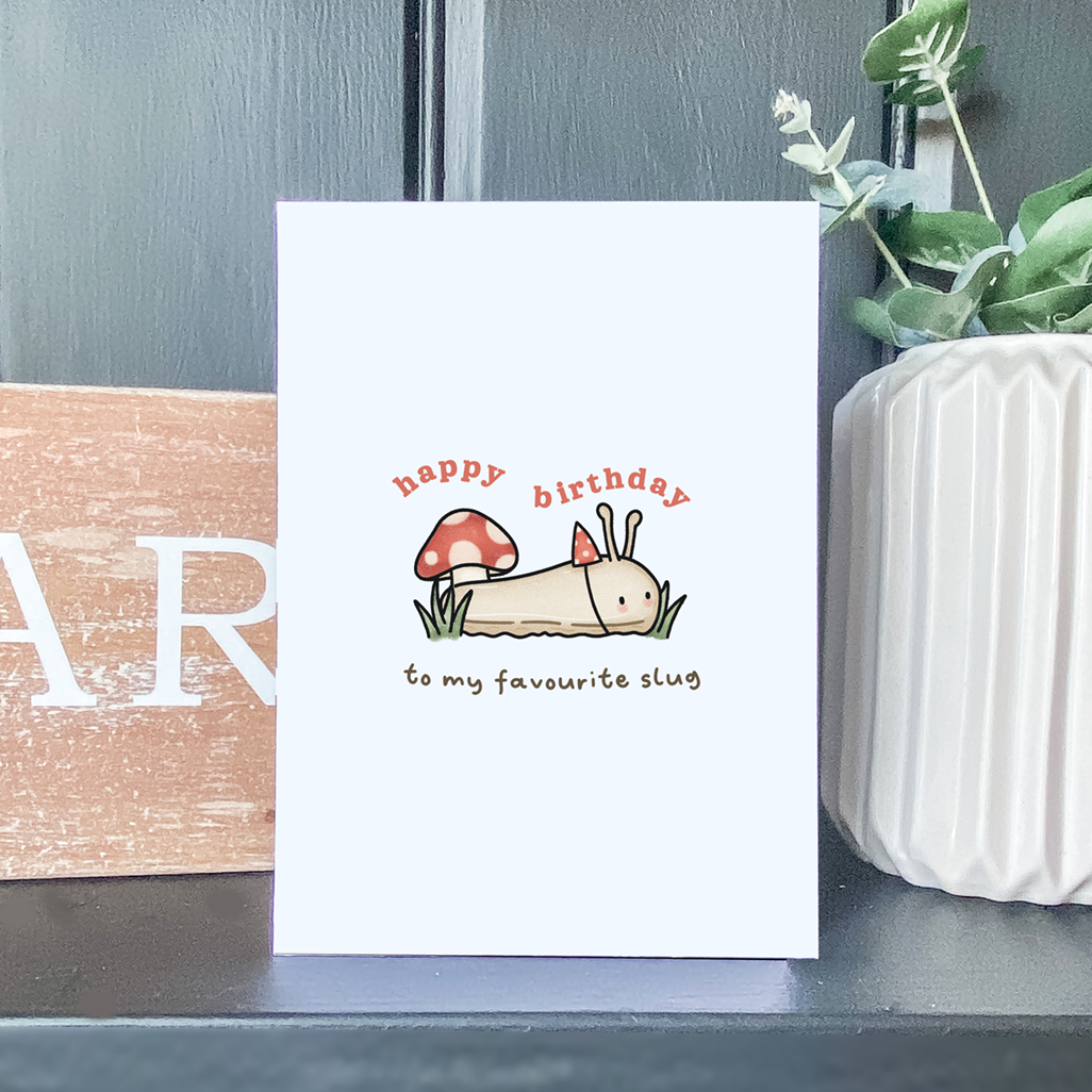 Slug Birthday Card – Cherrelle Slaney