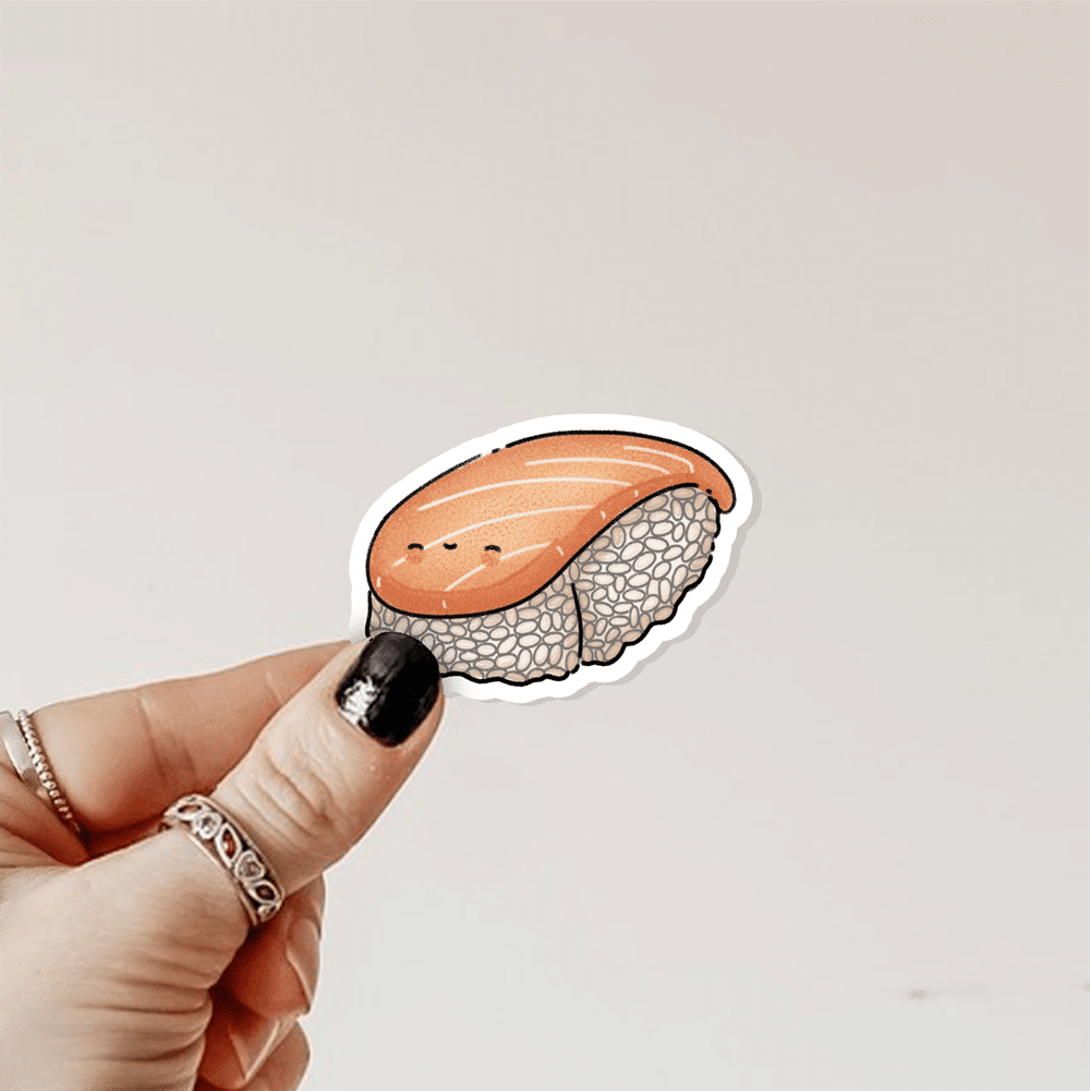 Sushi Die Cut Sticker – Cherrelle Slaney